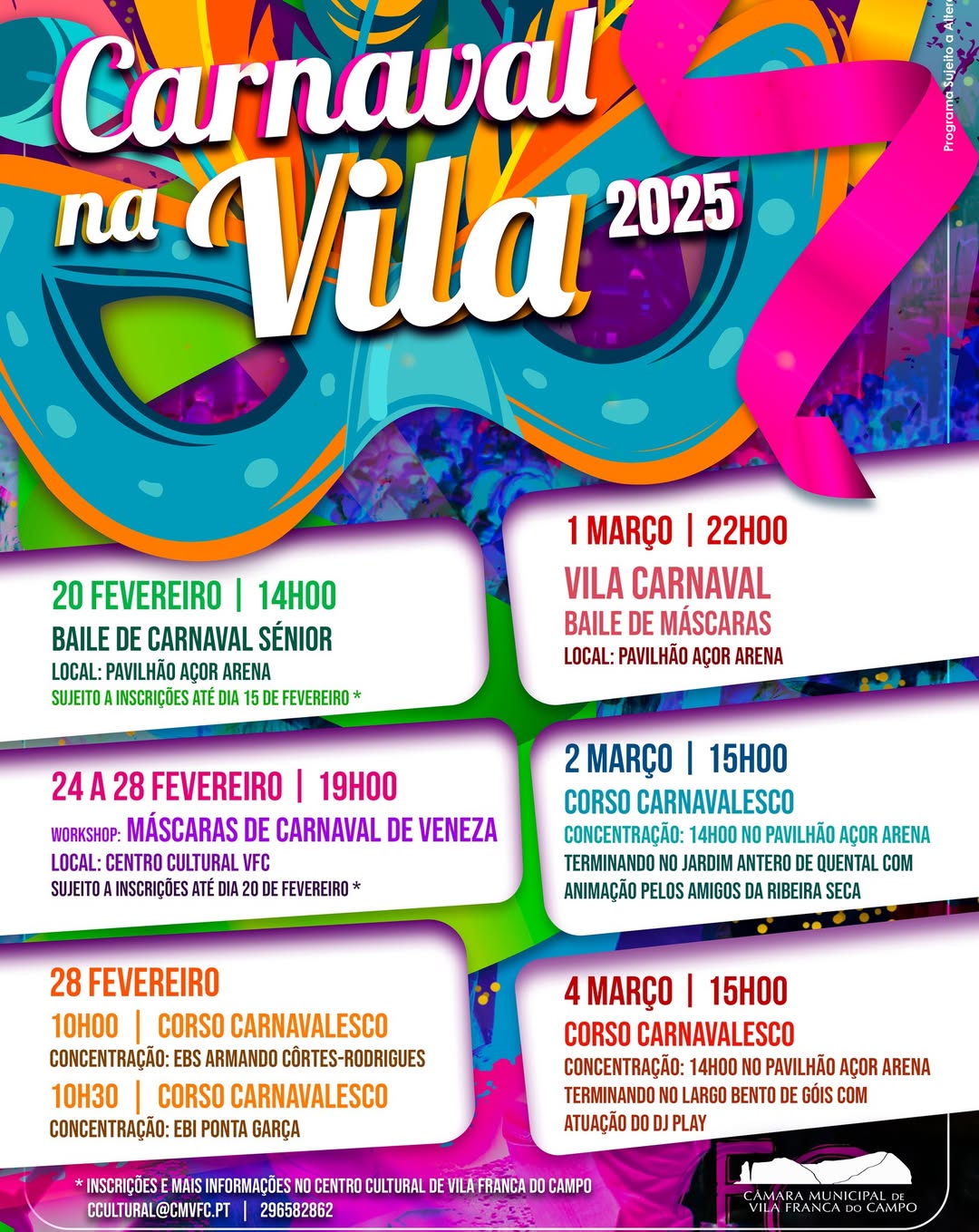 Carnaval 2025! Veja Onde Há Festa Em Portugal