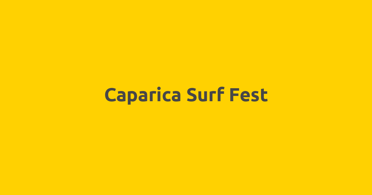 Caparica Surf Fest | Almada
