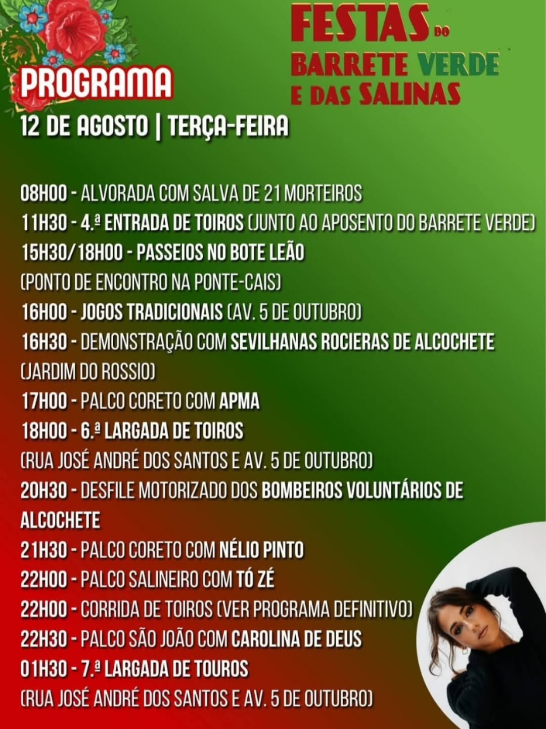 Festas Do Barrete Verde E Das Salinas | Alcochete