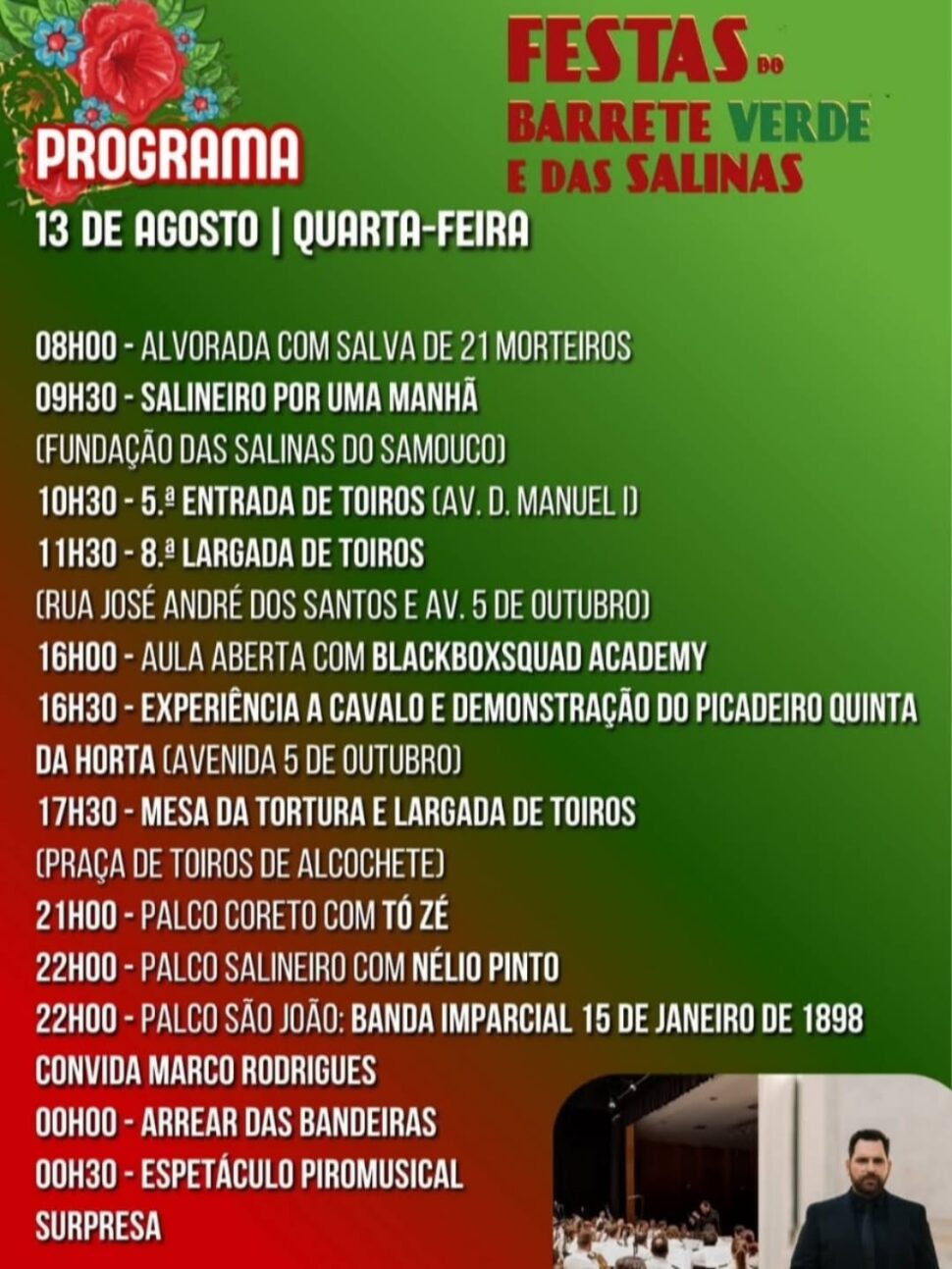 Festas Do Barrete Verde E Das Salinas | Alcochete