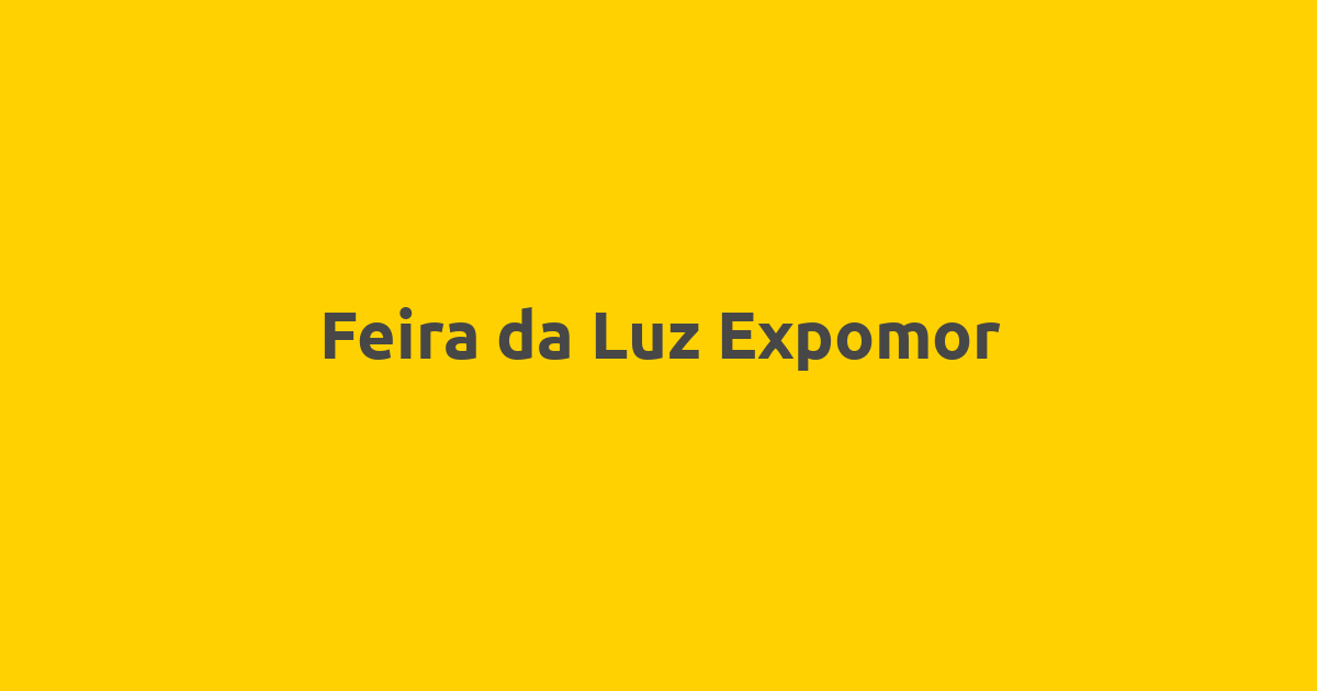 Feira Da Luz Expomor | Montemor-o-Novo