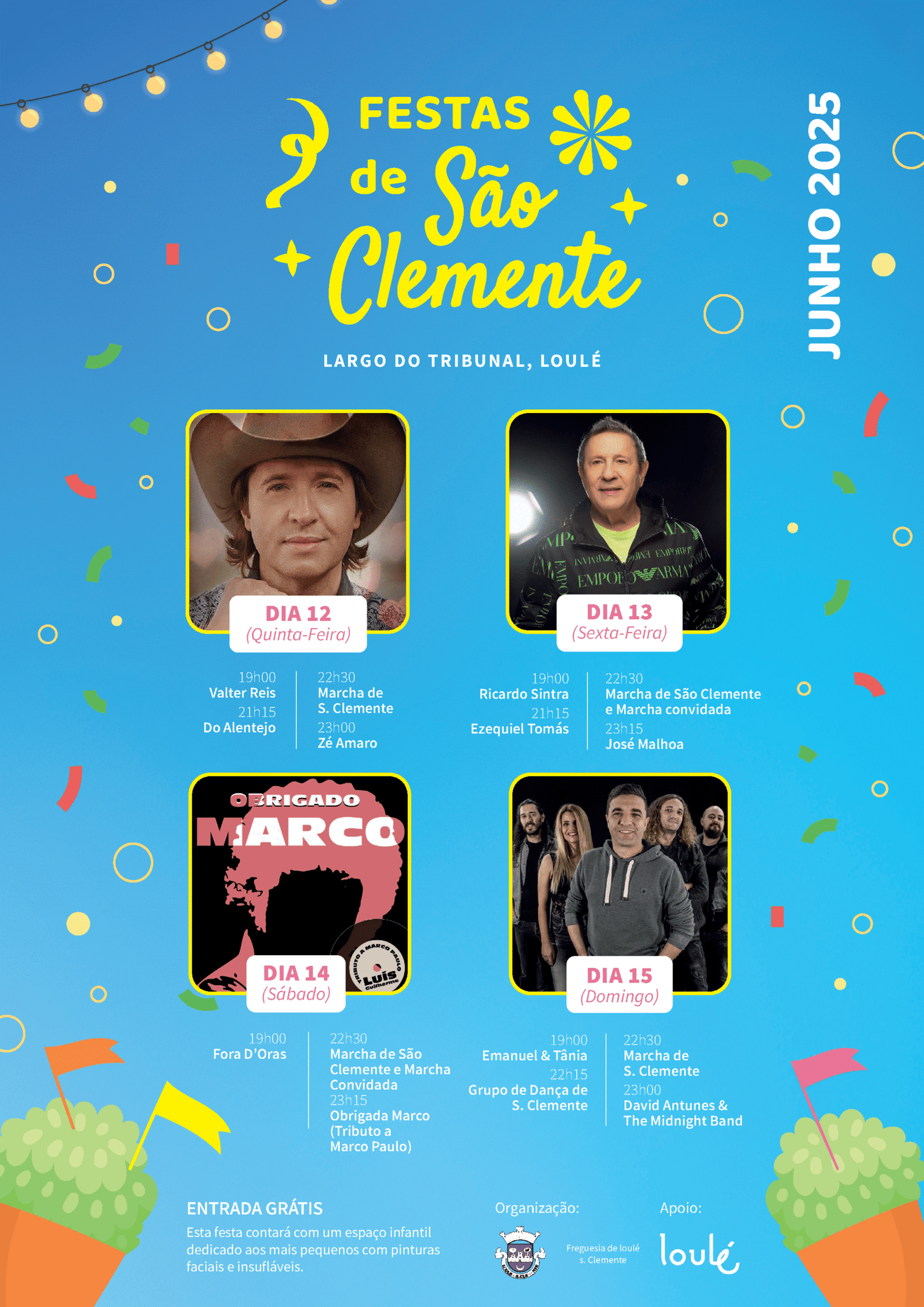 Festas de São Clemente em Distrito de Faro | 12 Jun 2025 - 15 Jun 2025 ...